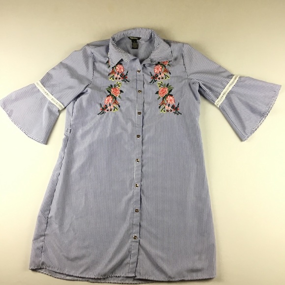 Dresses | Millenium Womens Embroidered Dress Medium | Poshmark